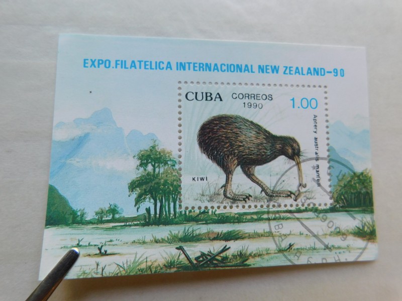 CORREOS DE CUBA 1990 BLOK