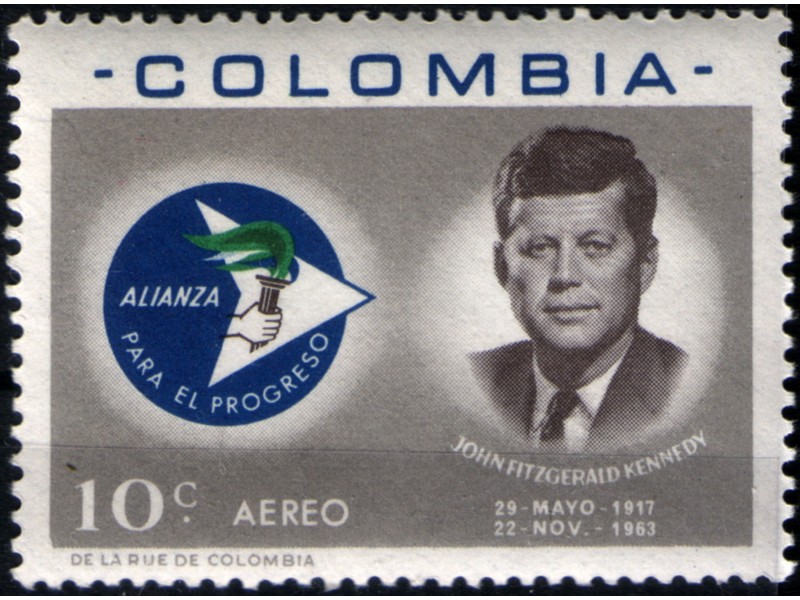 kt668h 17.ec1963 Colombia Mi1050 **