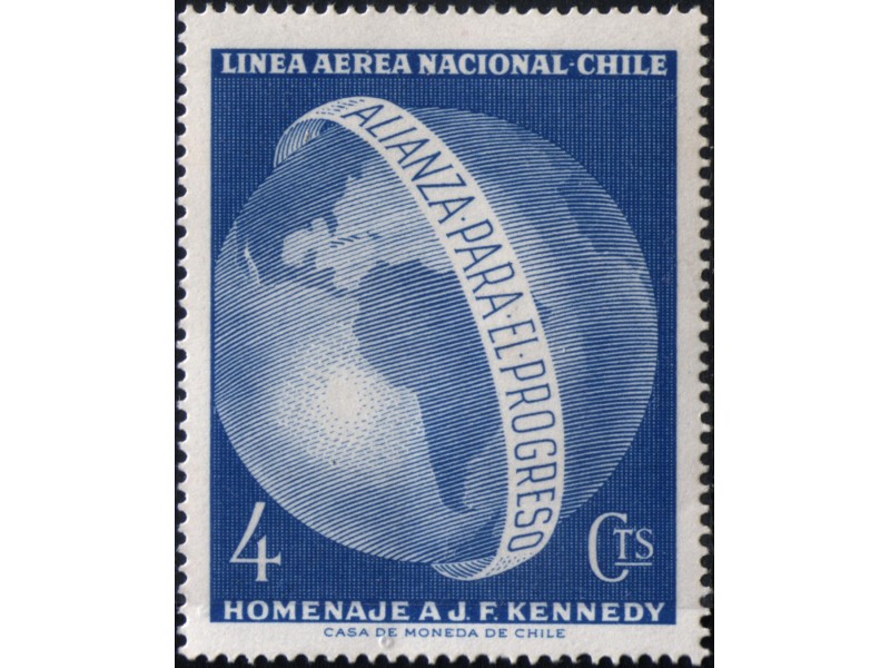 kt670l 16.apr1964 Chile Mi624 **