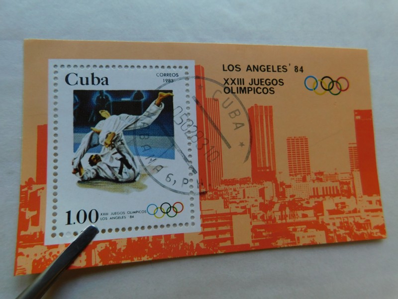 CORREOS DE CUBA 1983 BLOK