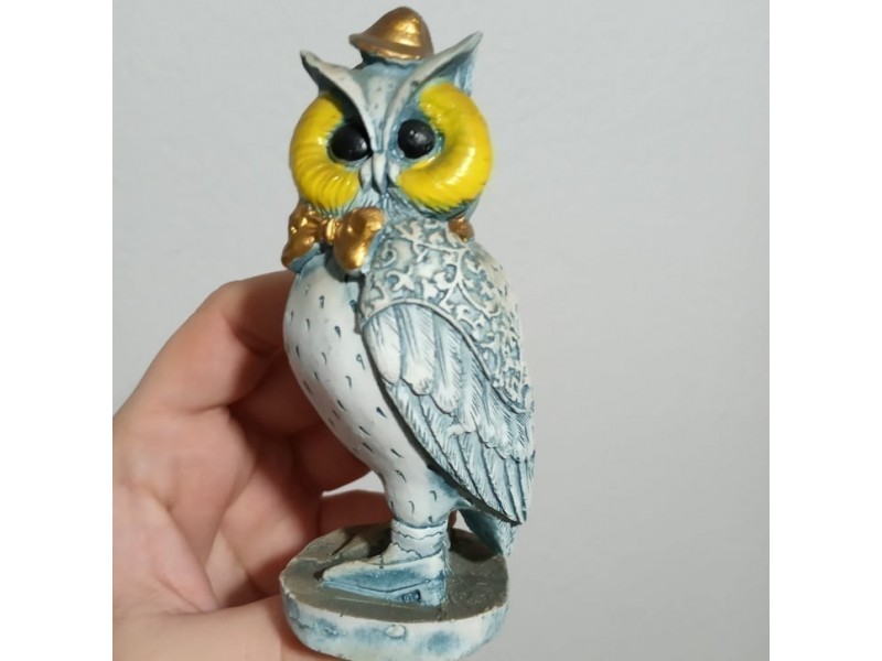 FIGURA PLAVA SOVA BR-2