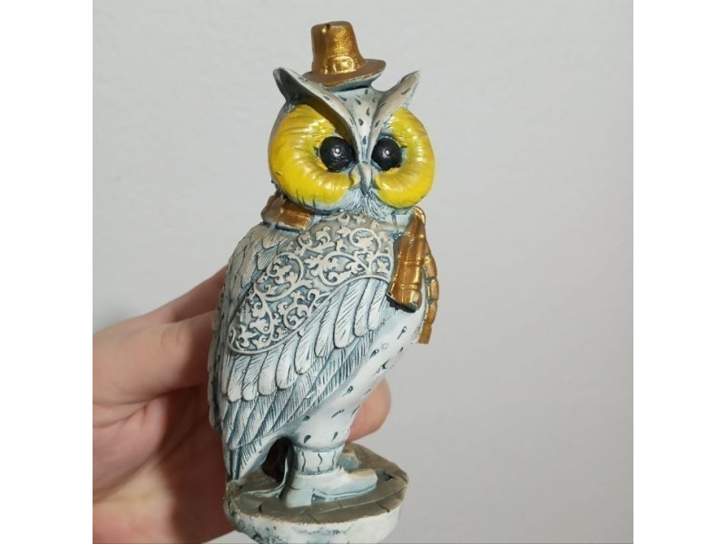 FIGURA PLAVA SOVA BR-4