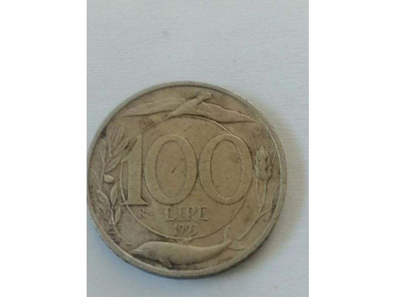 100 LIRA 1993.ITALIJA