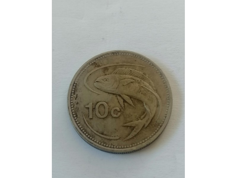 10 CENTI 1986.MALTA