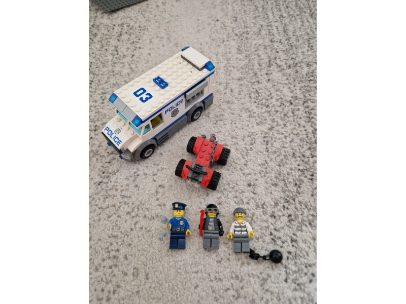 LEGO City Police 60043 Prisoner Transporter