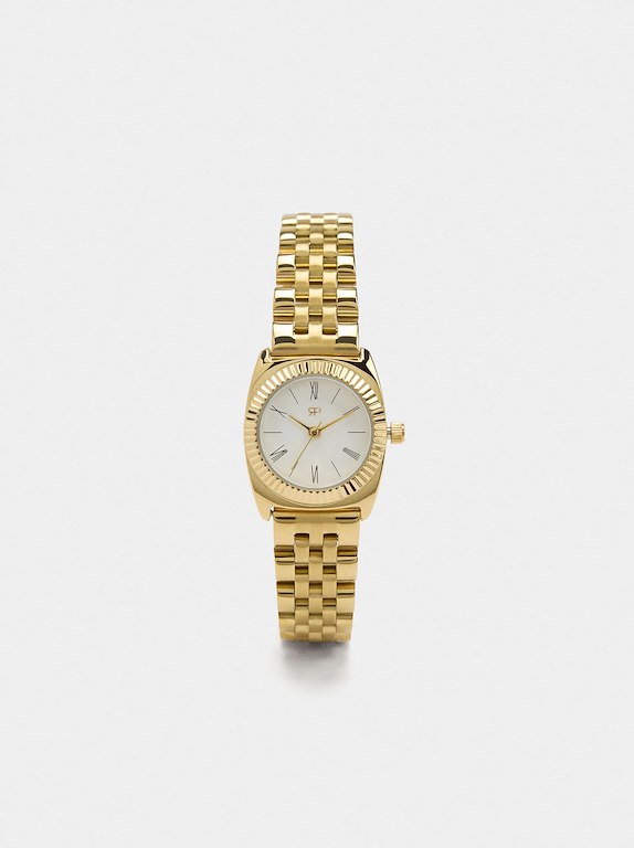 WATCH WITH STAINLESS STEEL WRISTBAND