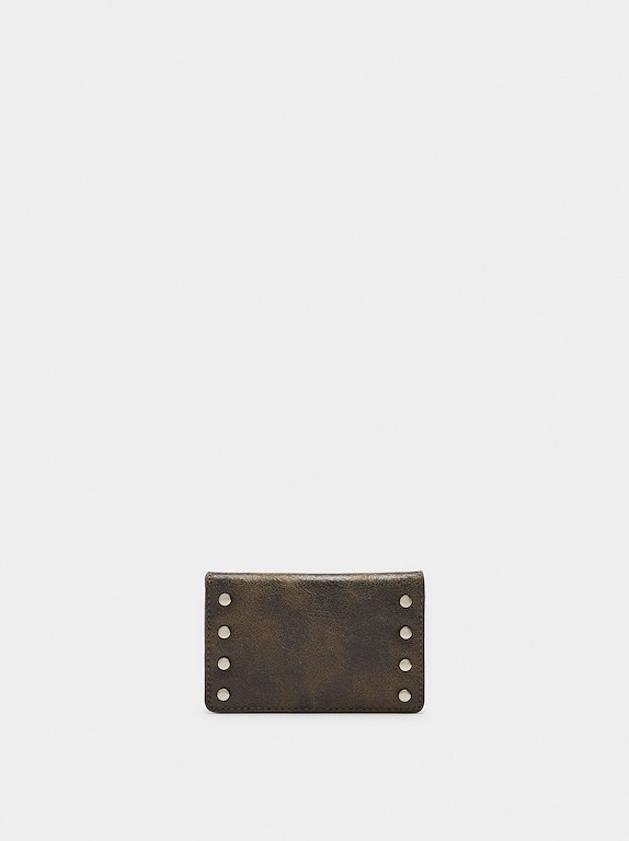 CARD HOLDER WITH STUDS