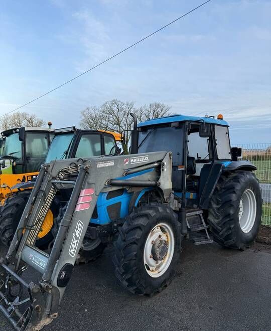 Landini Atlas 80 z ładowaczem Mailleuxa jak Renault zetor case same deut traktor točkaš