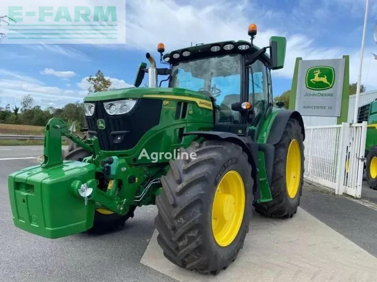 John Deere 6r 165 traktor točkaš