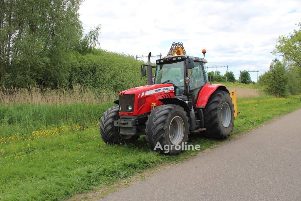Massey Ferguson 6480 met Herder Grenadier 518LS traktor točkaš