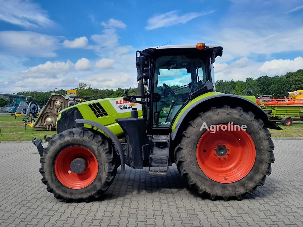 Claas Arion 660 Cmatic CIS traktor točkaš
