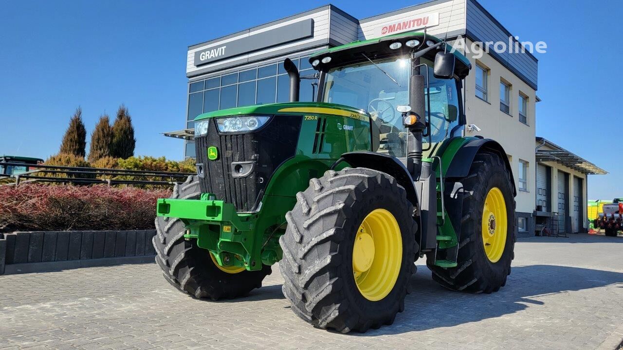 John Deere 7250R traktor točkaš