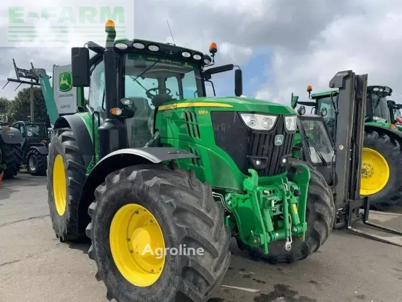 John Deere 6195r traktor točkaš