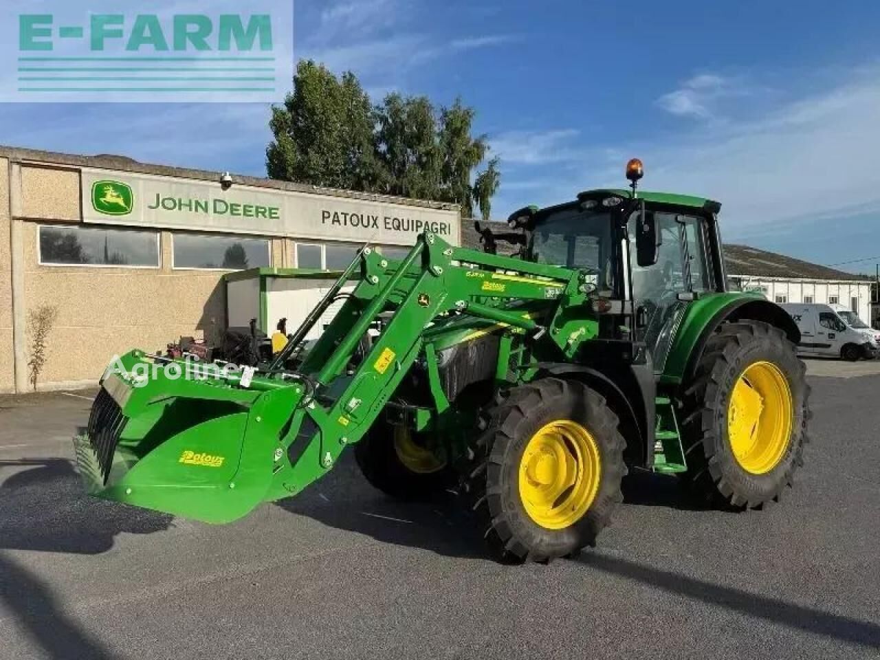 John Deere 6100m traktor točkaš