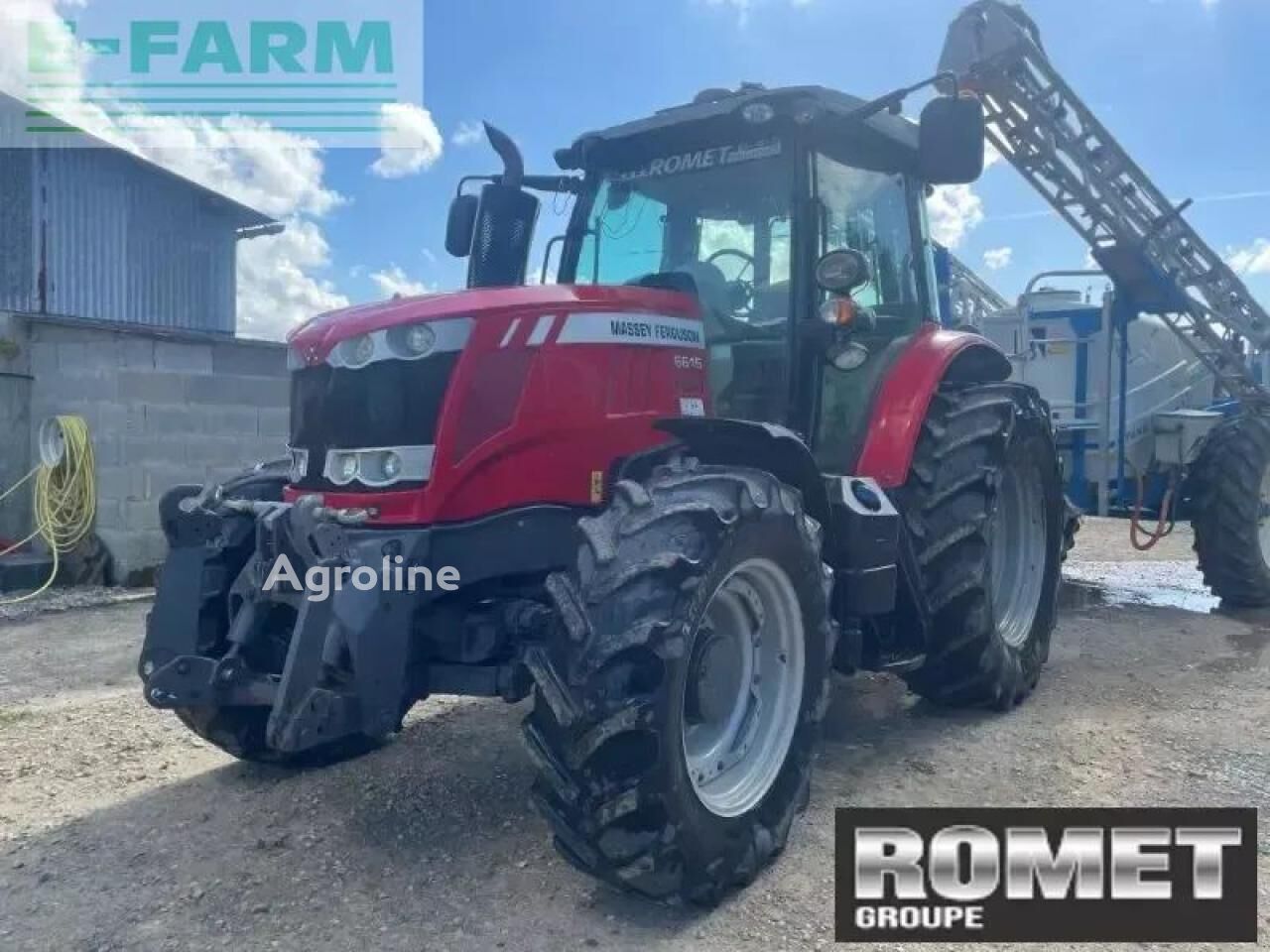 Massey Ferguson 6615 dv ef Efficient traktor točkaš