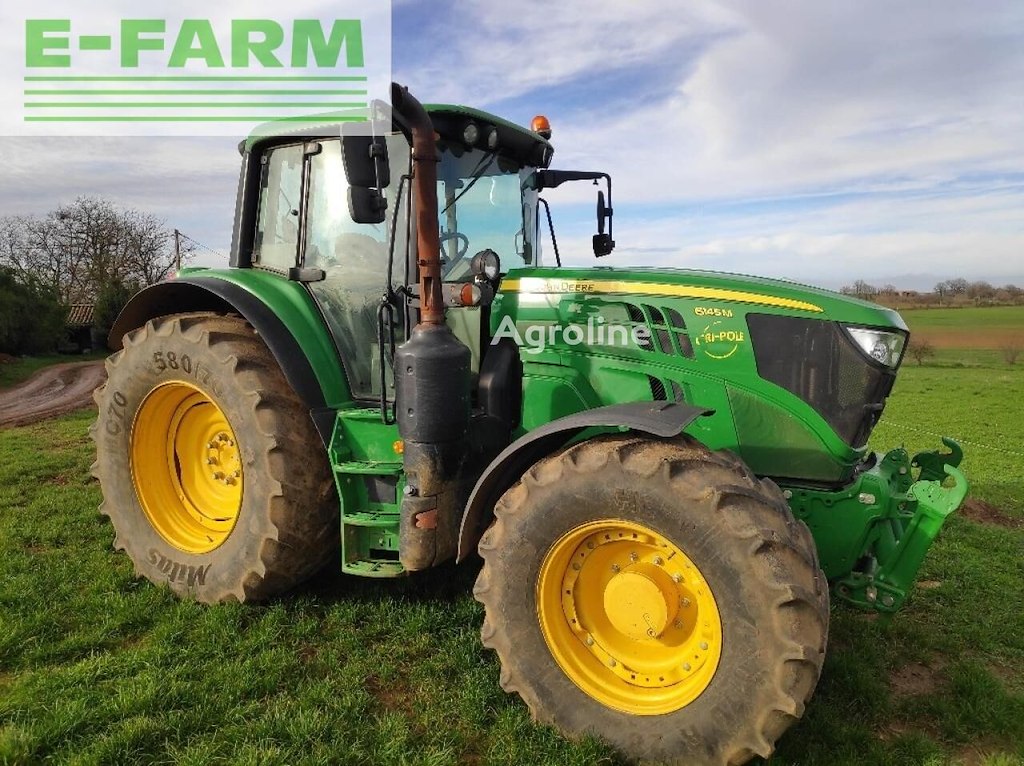 John Deere 6145m traktor točkaš