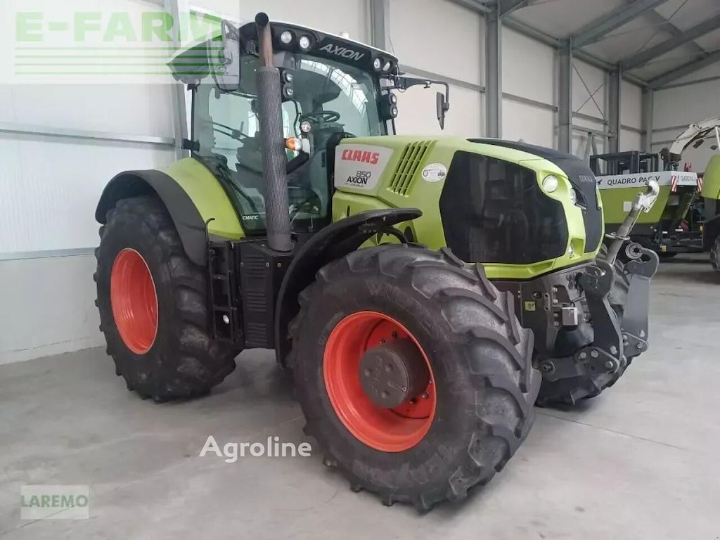 Claas axion 850 cmatic cebis CMATIC CEBIS traktor točkaš