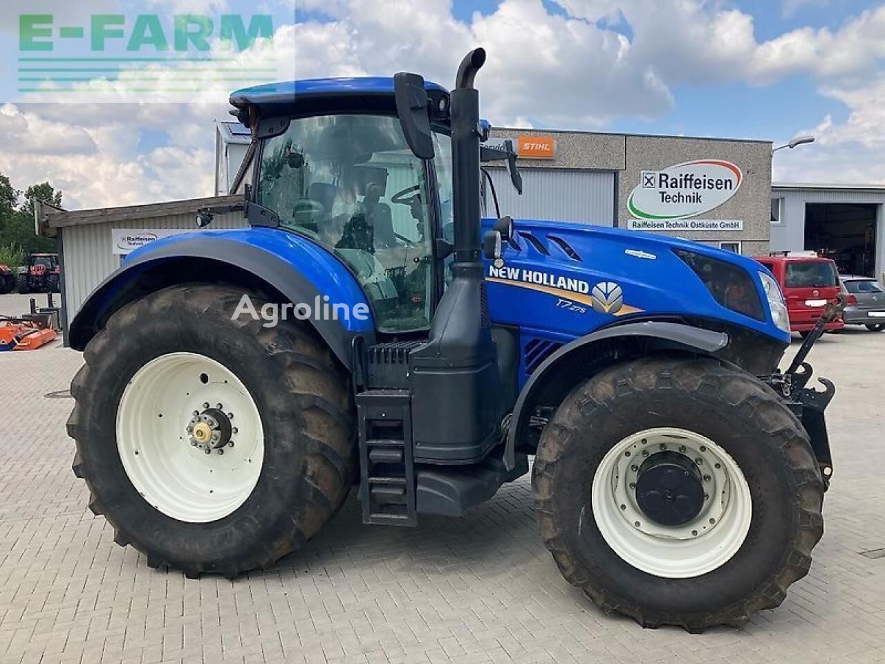 New Holland t7.275 hd autocommand cvt HD traktor točkaš