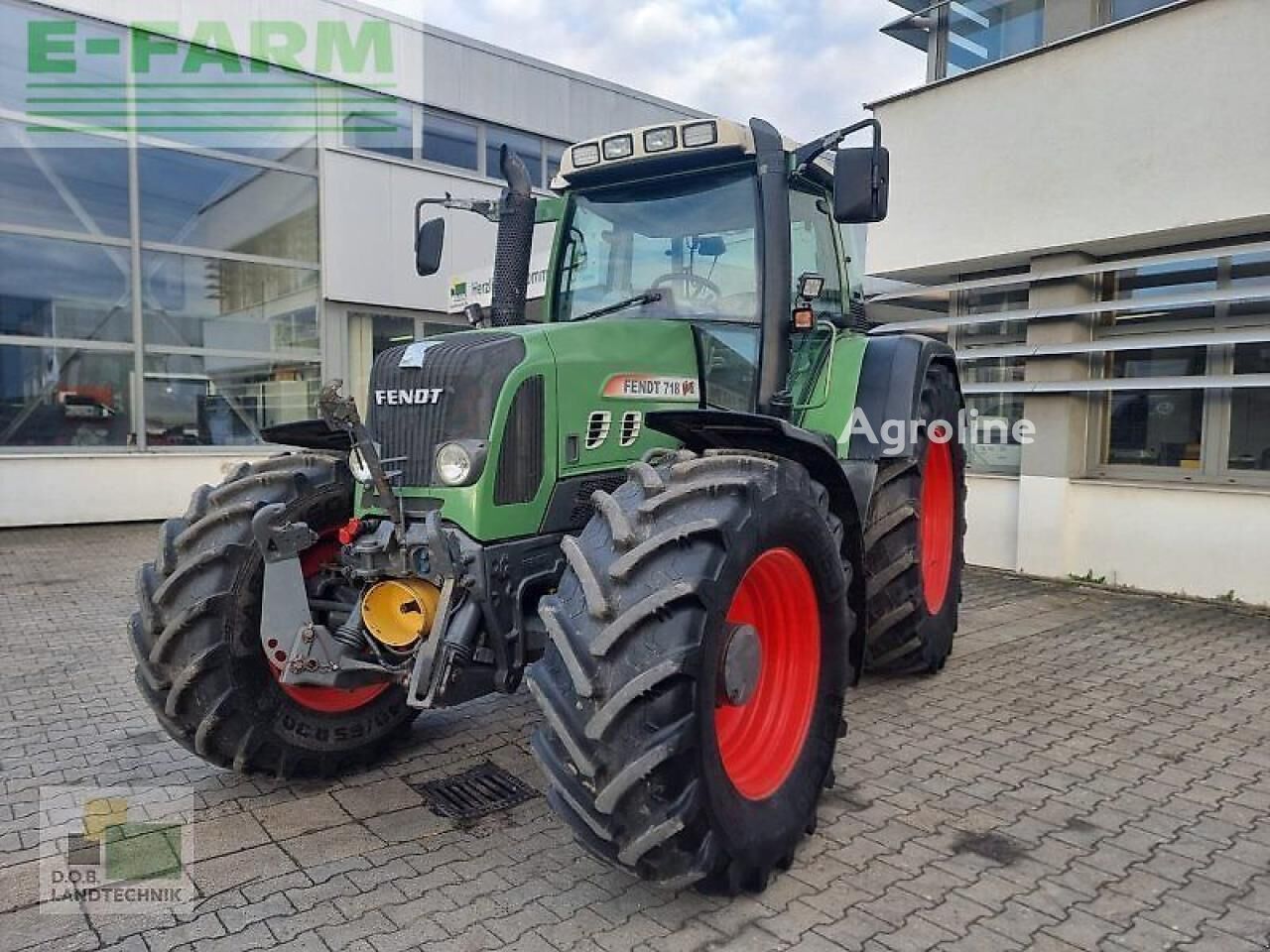 Fendt 718 vario comiii traktor točkaš