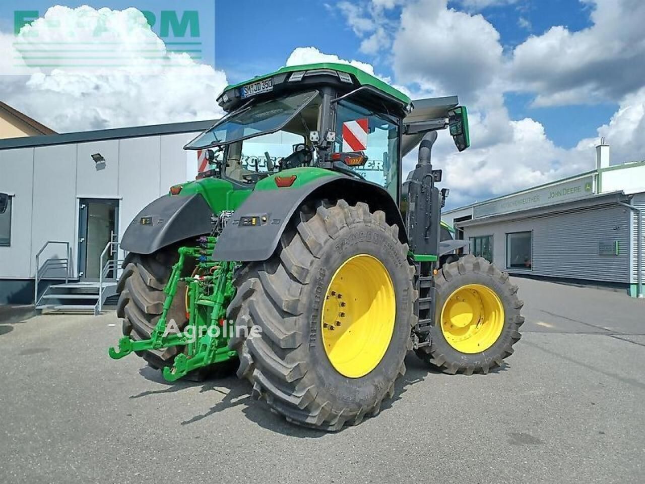 John Deere 7r 350 mit rückfahreinrichtung traktor točkaš