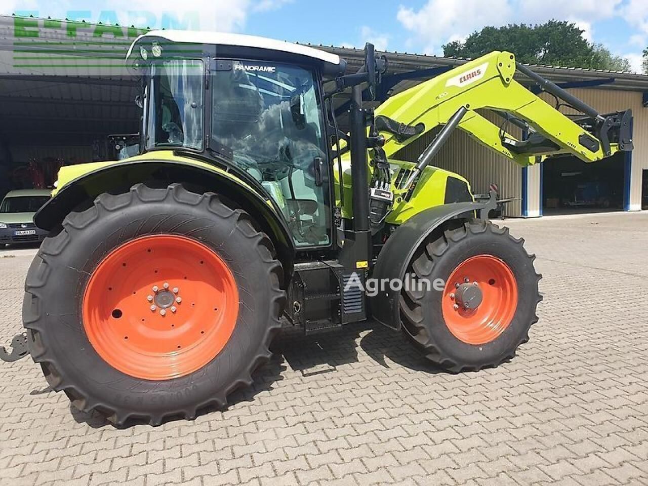 Claas arion 450 cis +frontlader fl 100 c CIS+ traktor točkaš