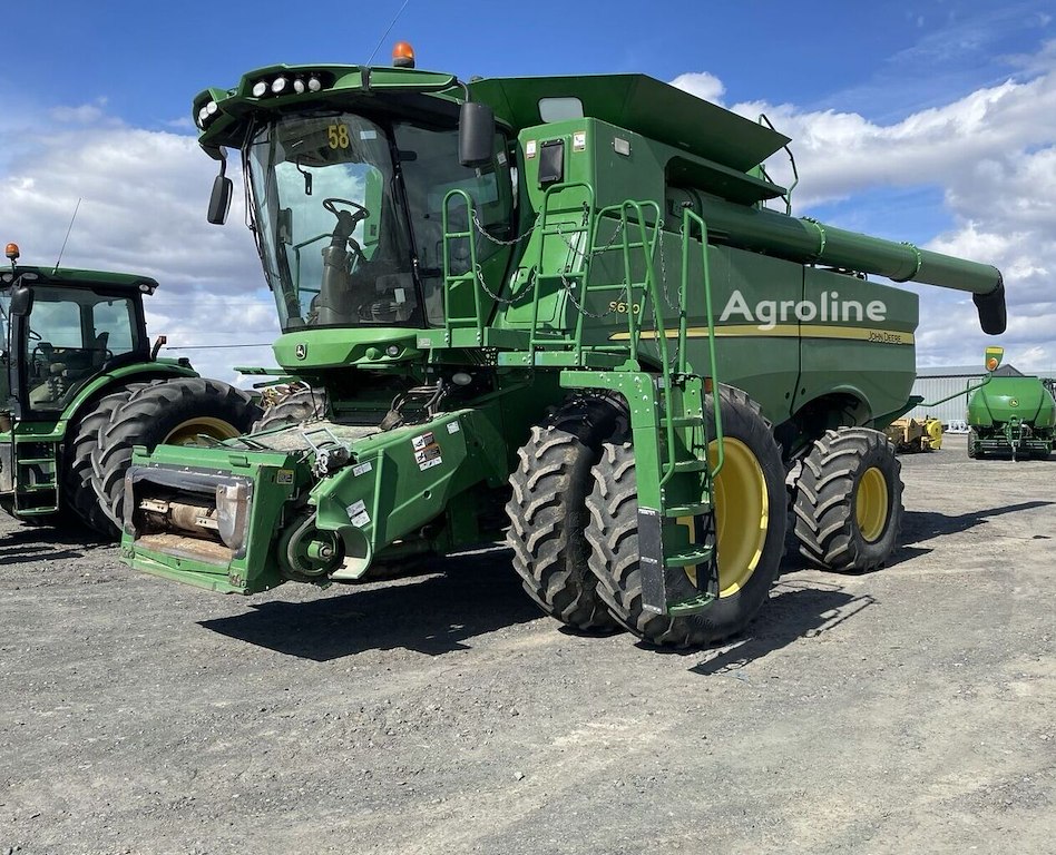 John Deere S 670 v Lizynh kombajn za žito