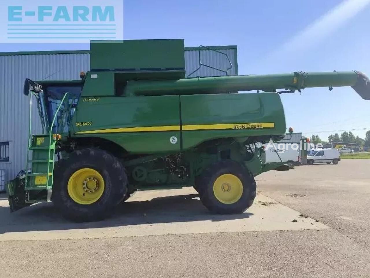 John Deere s690 hillmaster kombajn za žito