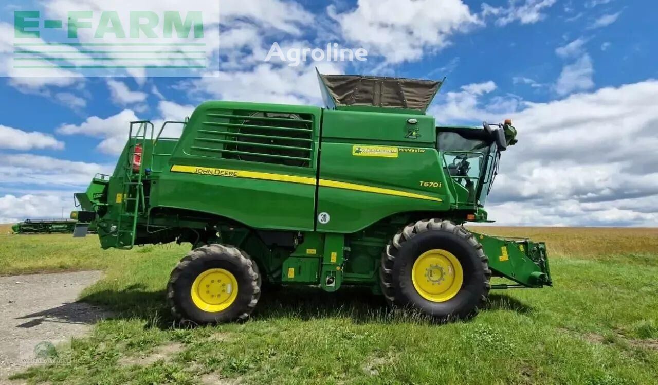John Deere t670i hm prodrive kombajn za žito