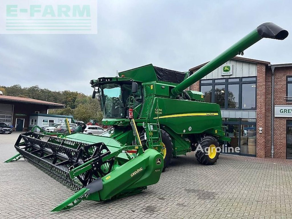 John Deere t560i prodrive 30km/h inkl. 722x schneidwerk kombajn za žito