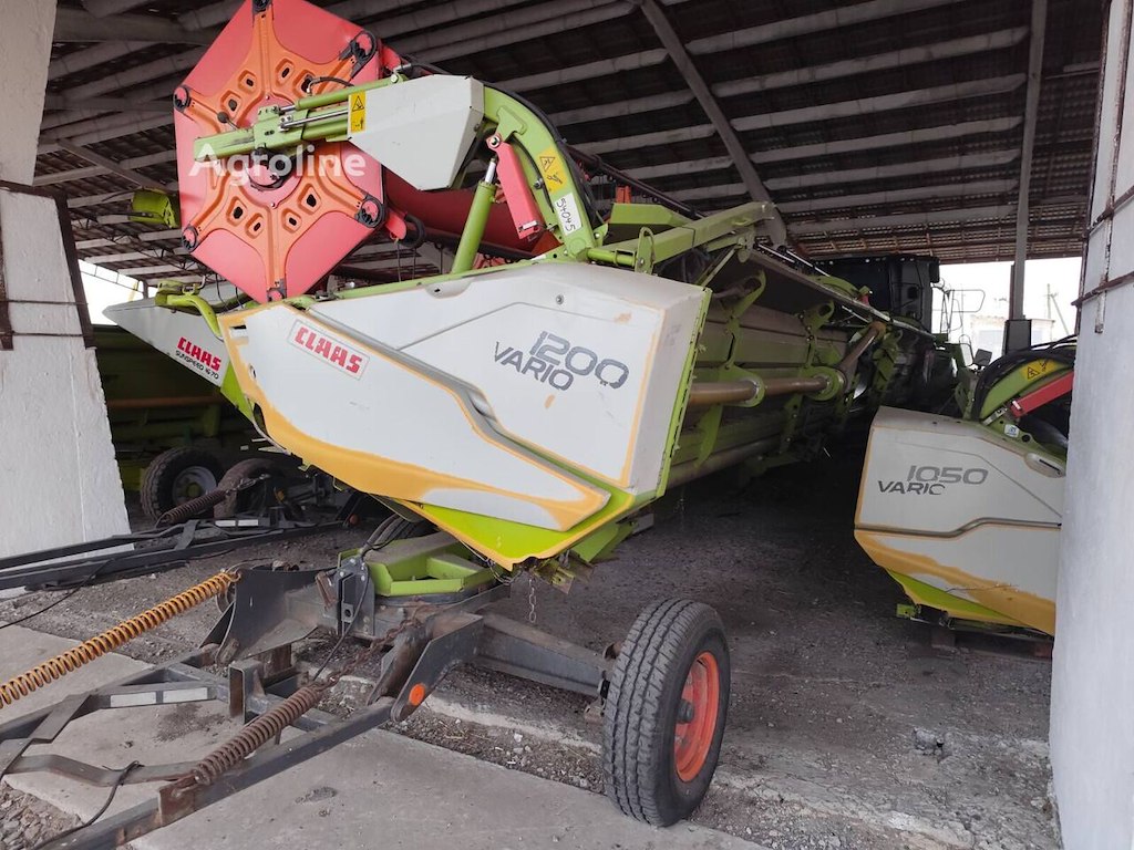 Claas Vario 1200 na vizku adapter za žito