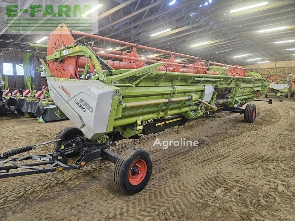 Claas vario 1080 + rapstrenner + transportwagen adapter za žito
