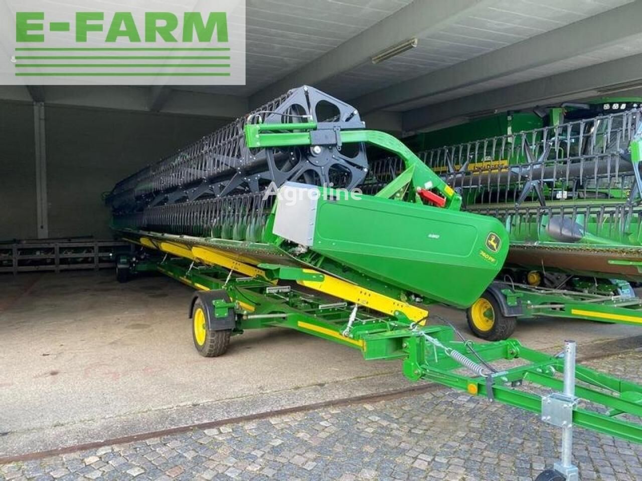 John Deere 740 premium flow - 12,20 m adapter za žito