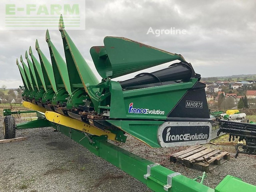 Franco Fabril mh875 maispflücker 8-reihig f. john deere adapter za žito