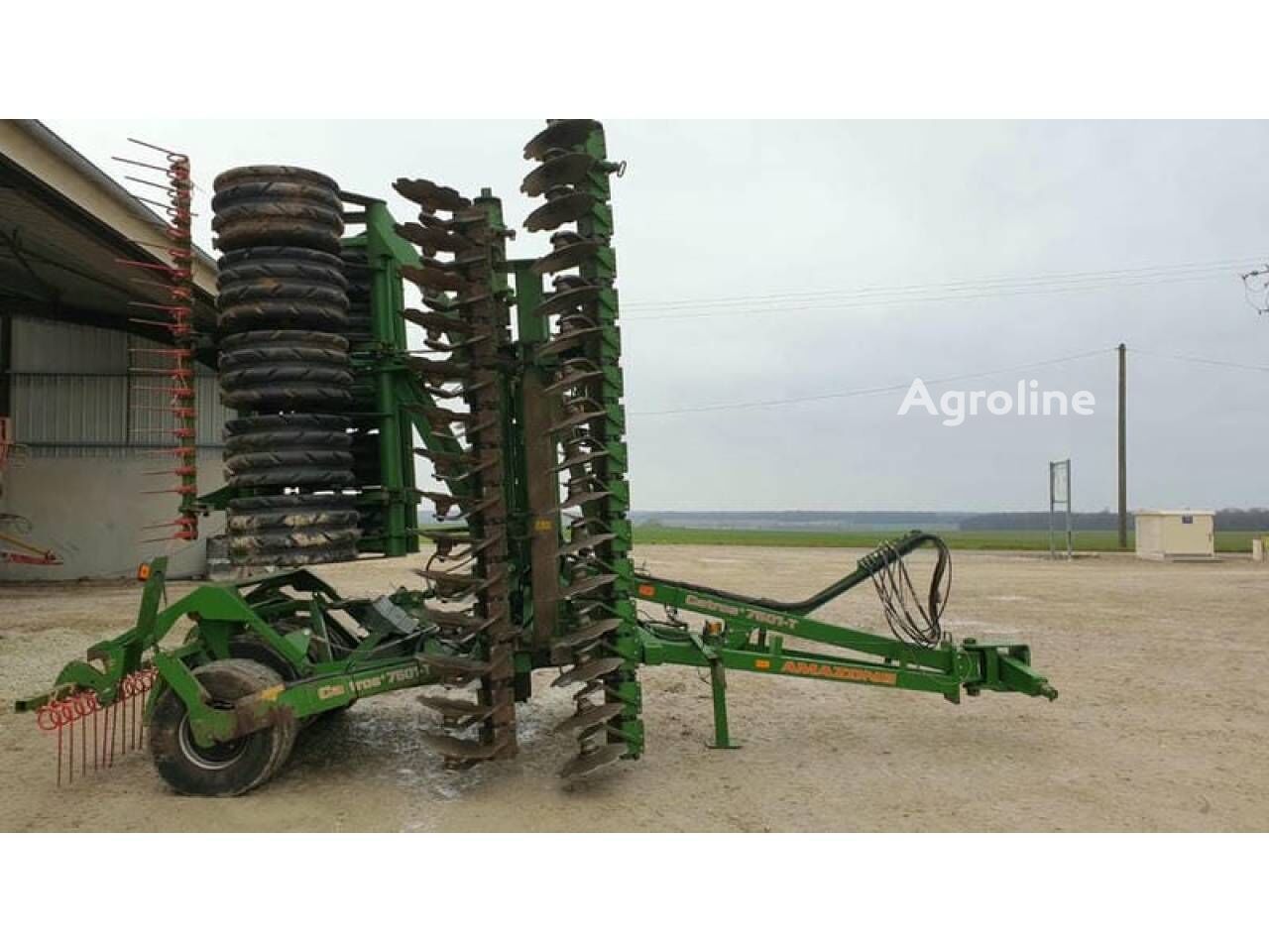 Amazone Catros + 7501 T tanjirača
