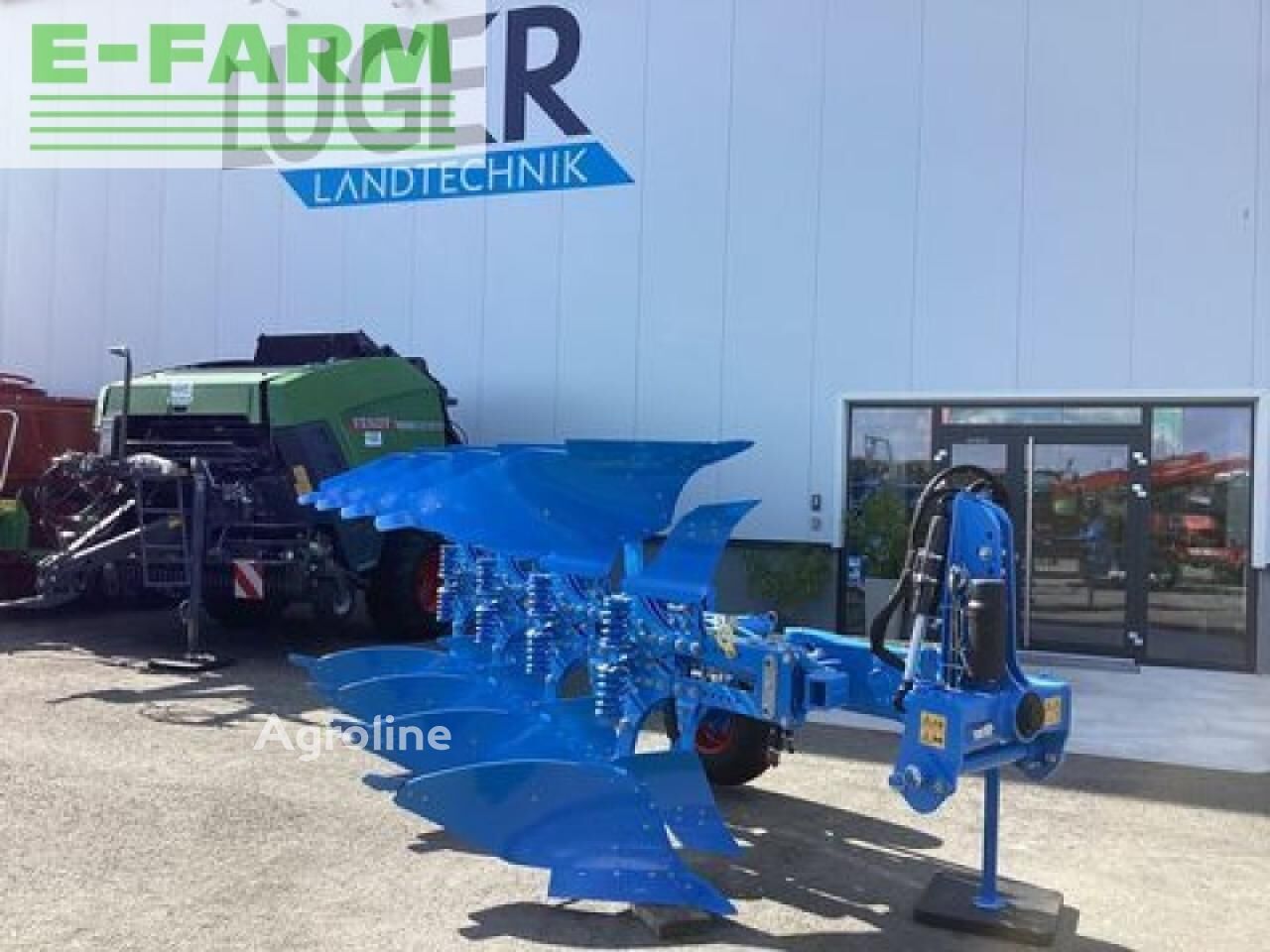 Lemken juwel 7 m v x 4l 100 reverzibilni plug