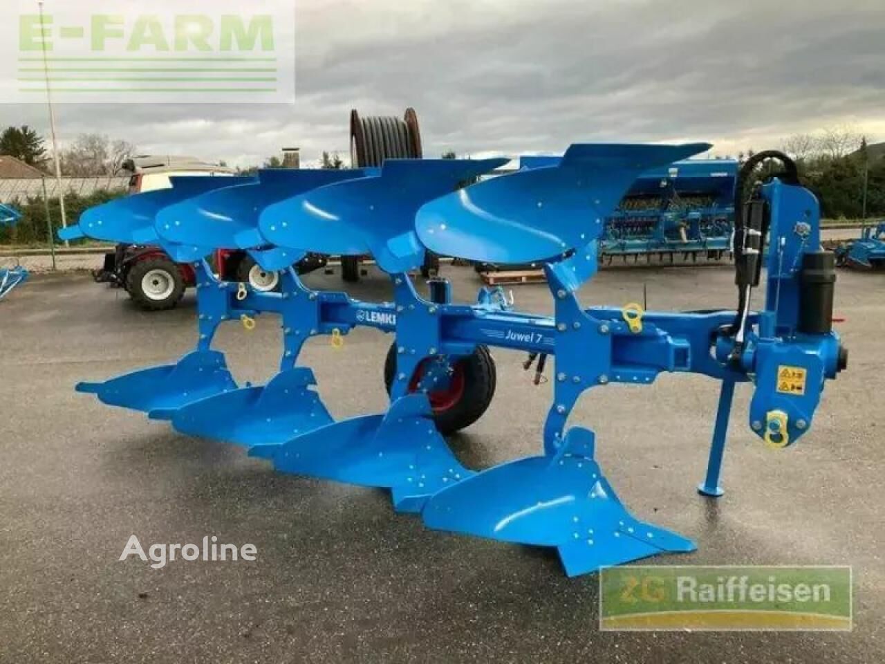 Lemken juwel 7 m 3 + 1 n 100 reverzibilni plug
