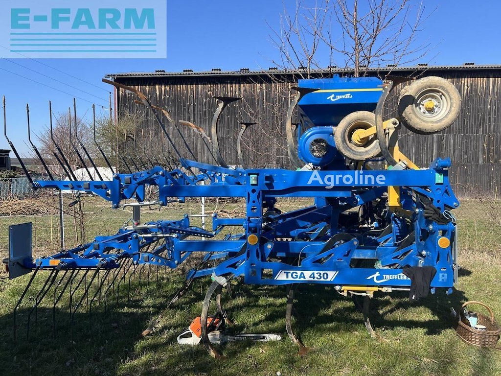 Treffler tga 430 präzisions-grubber kultivator