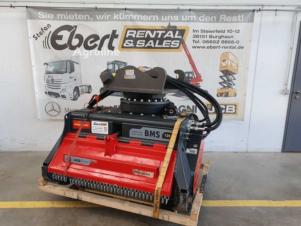Seppi M. BMS 125 Forstmulcher / Drehmotor / DEMO traktorski malčer