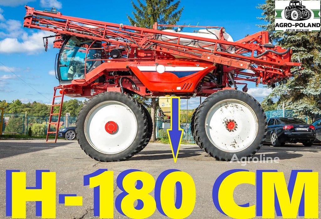 Bargam GRIMAC 3500 - 2014 ROK - H 180 CM - 1640 h - GPS - 30 M samohodna prskalica