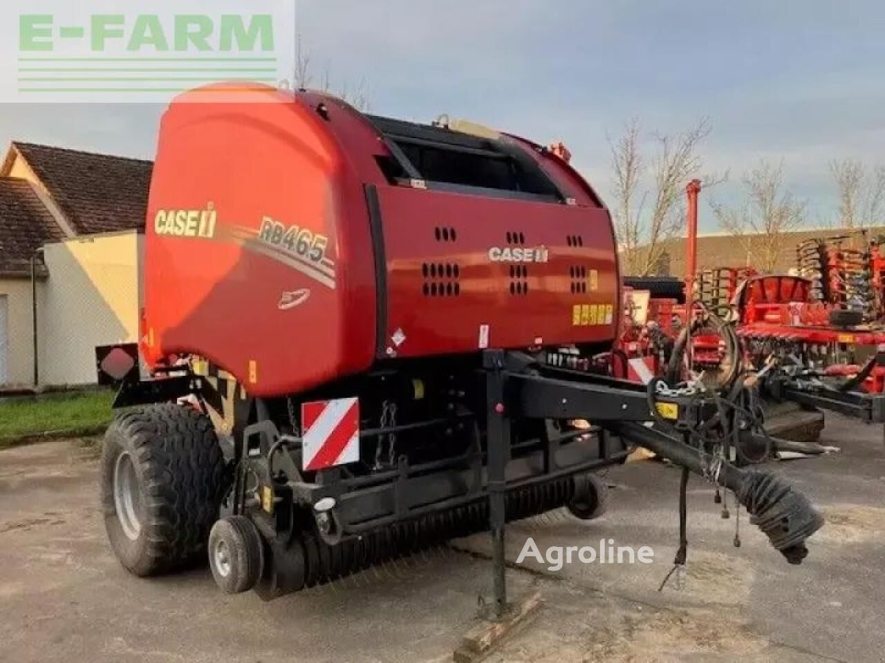 Case IH rb 465 balirka za četvrtaste bale