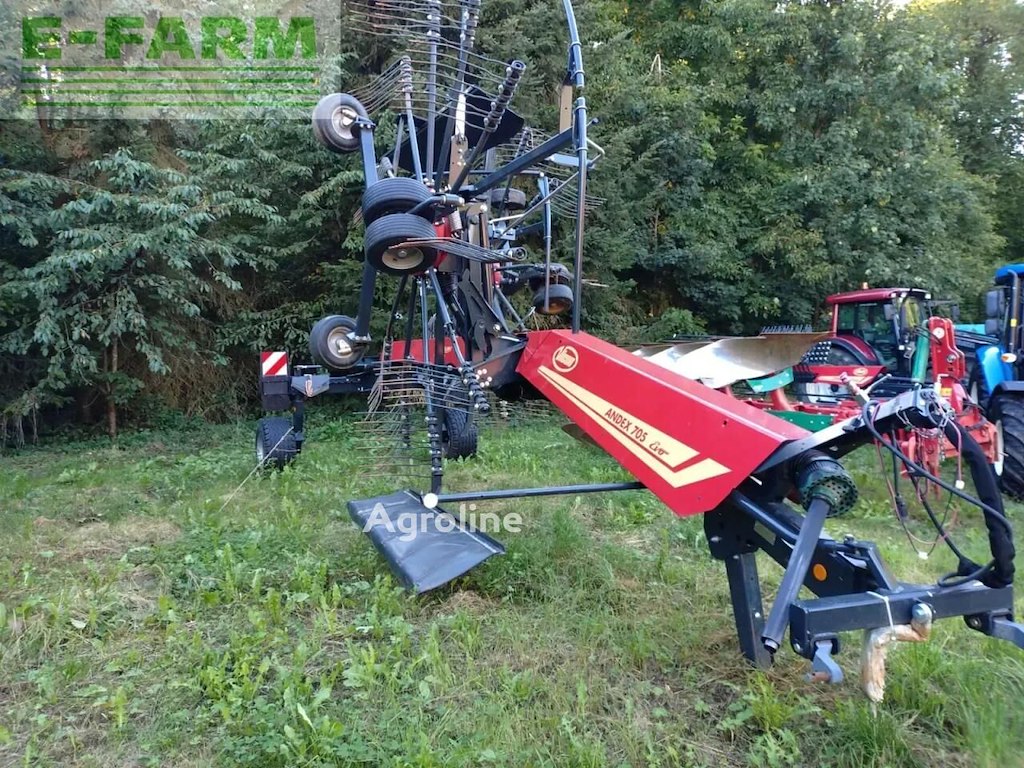 VICON andex 705 evo zweikreisel-schwader trakasti formirač otkosa