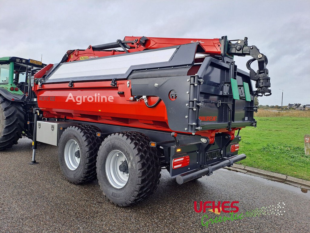 GreenTec 1600 kipper traktorska prikolica