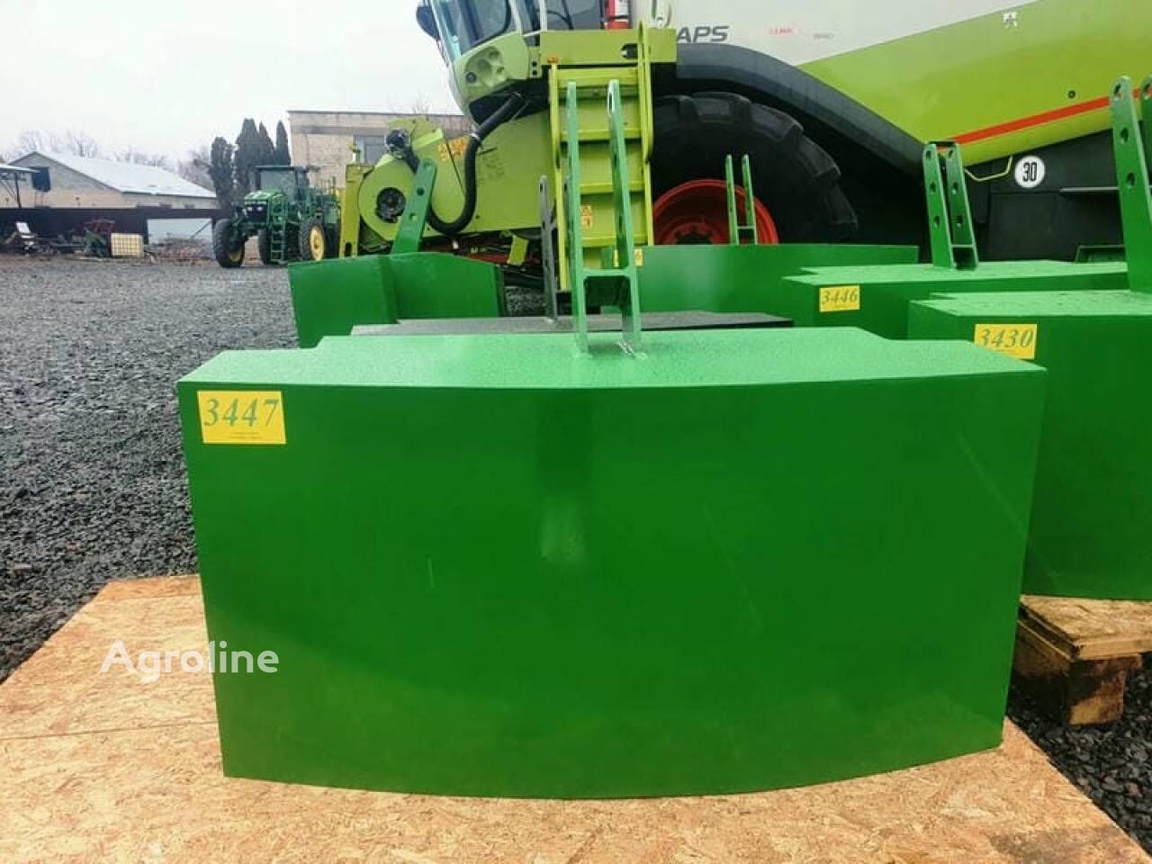 Nova TriDaAgro Dambo 700 protivteža traktora