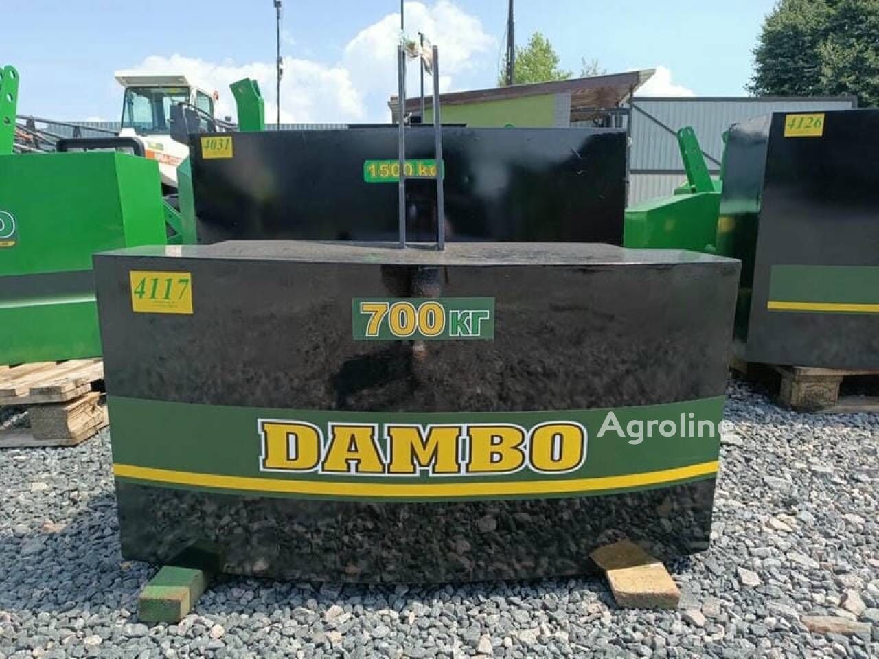 Nova TriDaAgro TriDaAgro Dambo 700 protivteža traktora