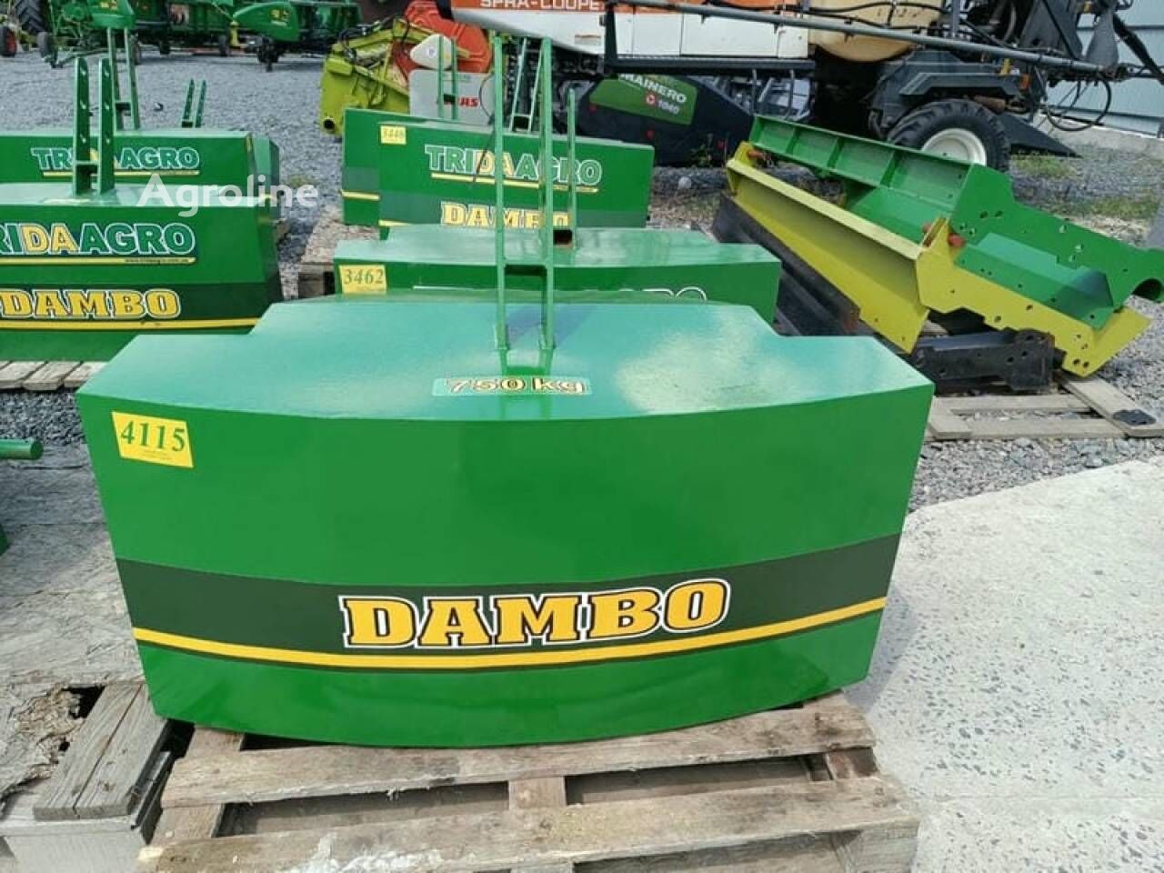 Nova TriDaAgro Dambo 750 protivteža traktora