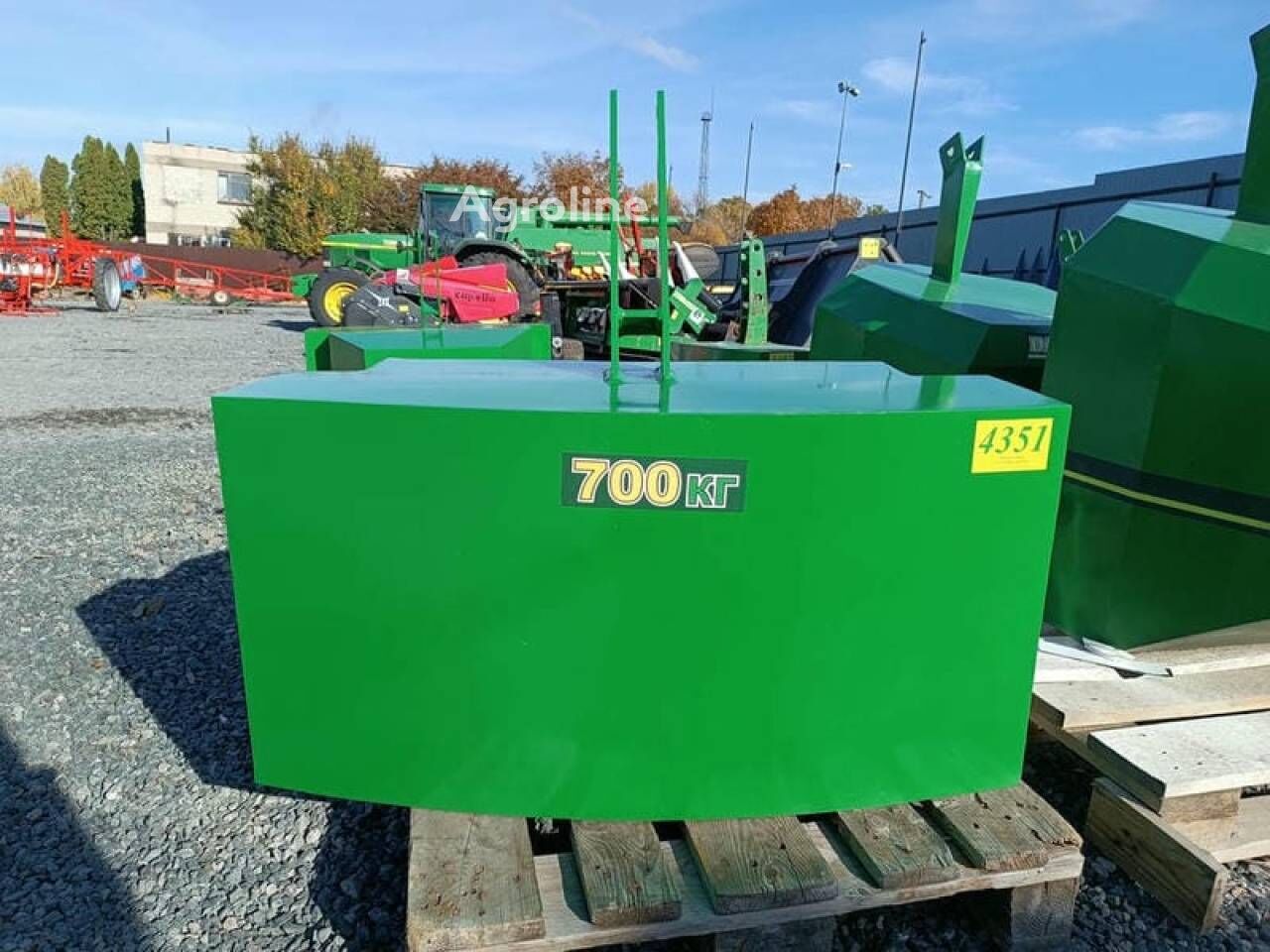 Nova TriDaAgro TriDaAgro Dambo 700 protivteža traktora