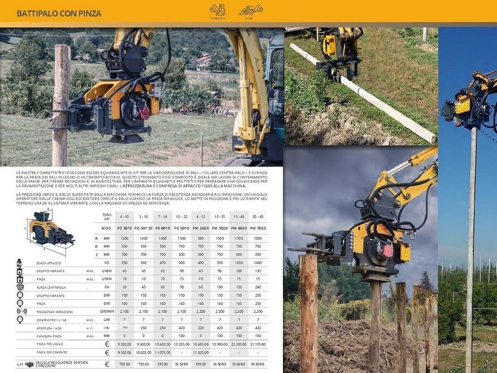 Malaguti PB301.5B glava harvestera