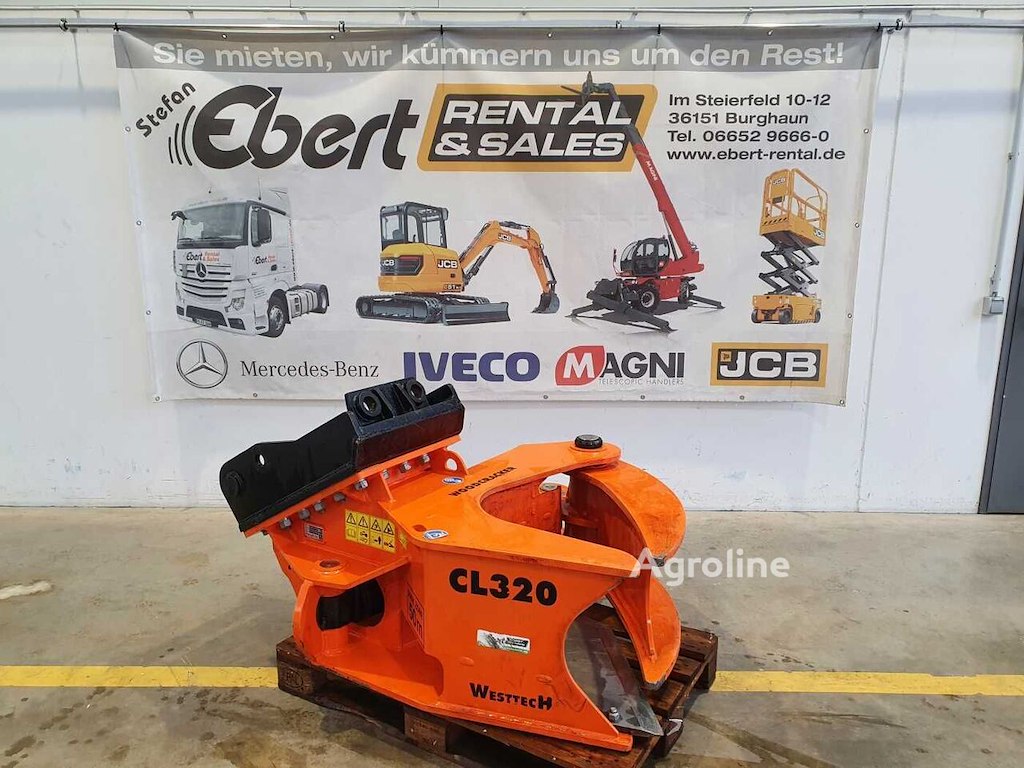 Westtech Woodcracker CL320 Fällgreifer 2022 DEMO hvataljka za trupce