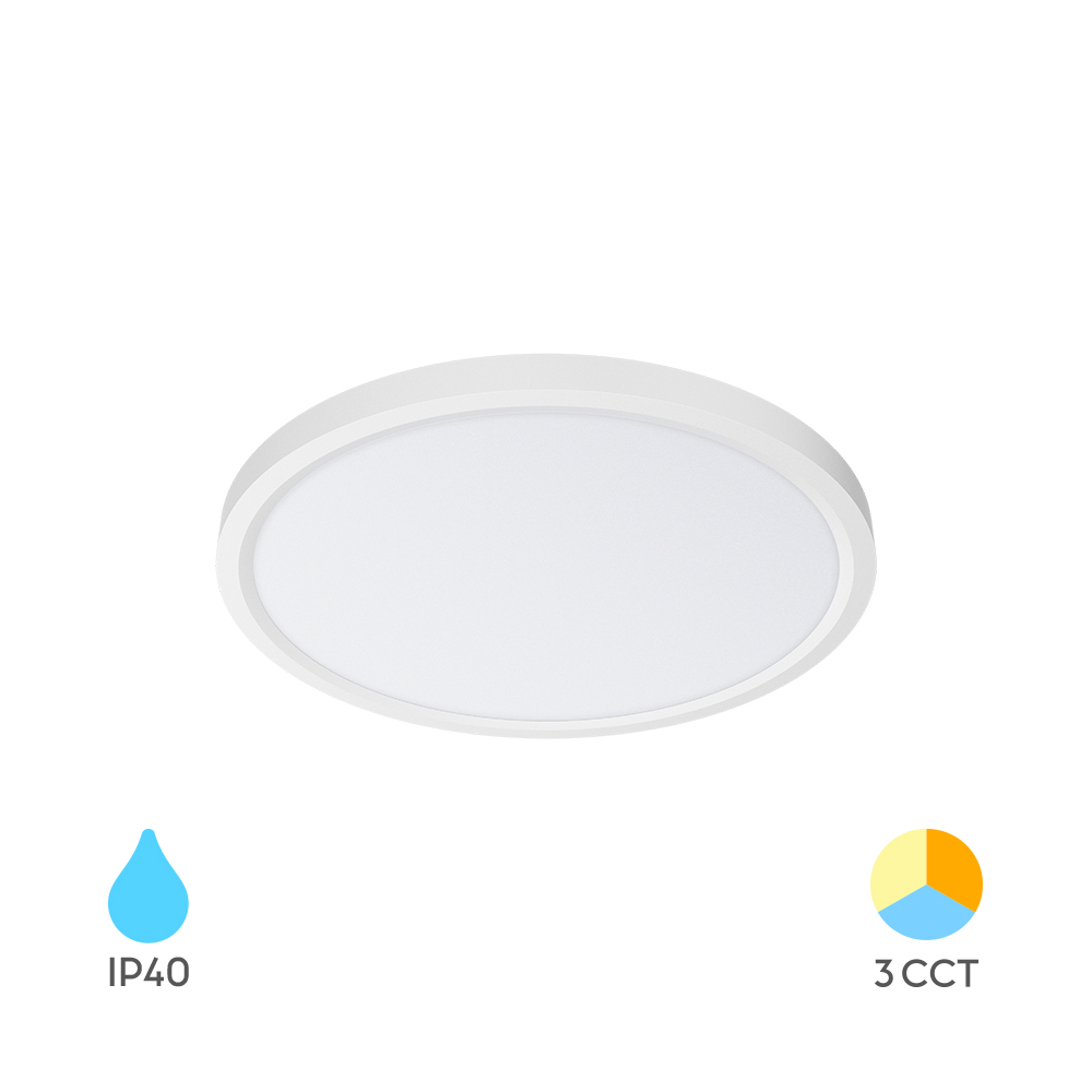 BRY-JADE-SLR-WHT-RND-26W-3IN1-CEILING LIGHT BP07-00380