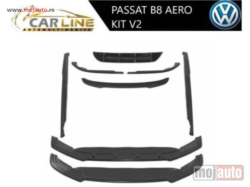 Passat B8 aero kit model 2